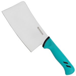 yousunlong chopping knife - 8 inch meat cleaver and vegetable kitchen knives - premium high carbon molybdenum steel blade - razor sharp - ergonomic & non-slip handle