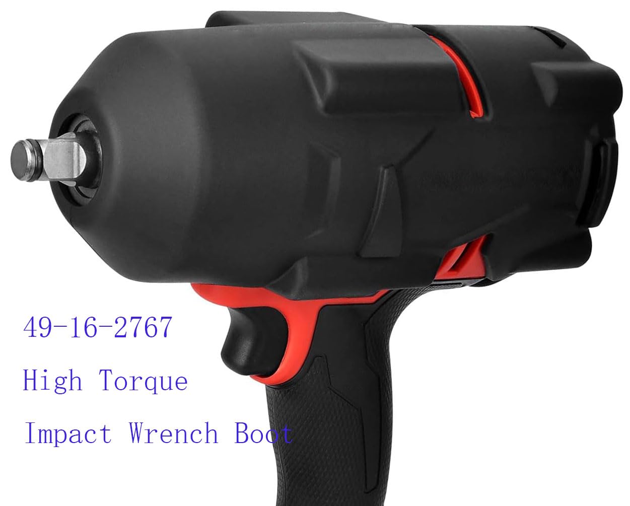 49-16-2767 High Torque Impact Wrench Boot For Milwaukee M18 FUEL 1/2 High Torque Impact 2767-20 & 2863-20