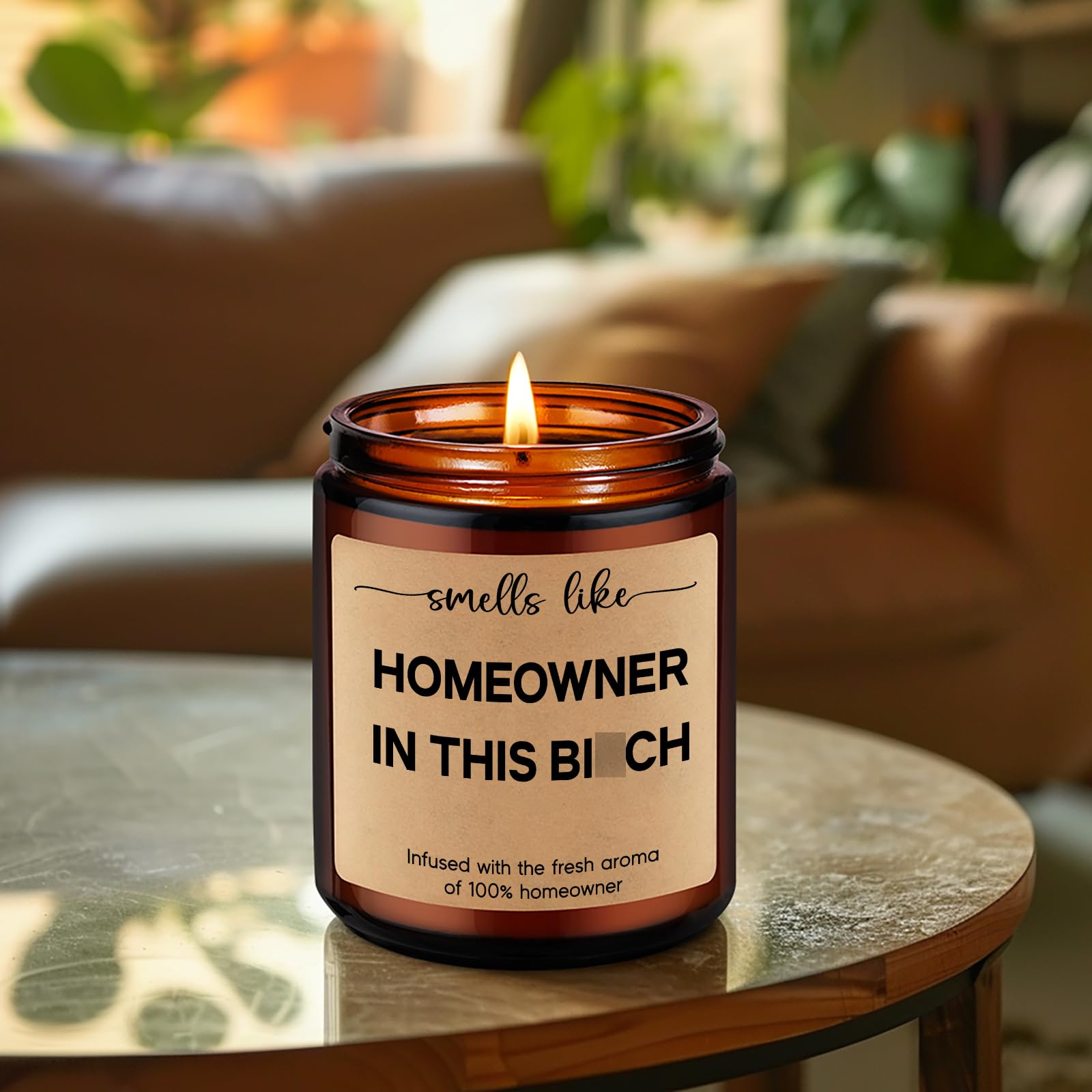 LEADO Scented Candle - Housewarming Gifts, Funny Gifts for New Homeowners - House Warming Gifts New Home, Housewarming Gifts for Women, New Homeowner Gifts - New Apartment, New Home Gifts Ideas