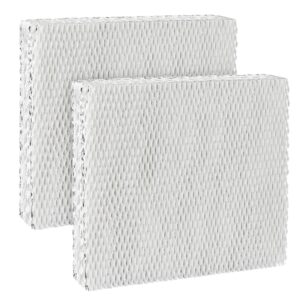 alocs 45 water panel humidifier filter replacement for aprilaire 400, 400a, 400m whole house humidifiers, furnace humidifier filter (2 pack)