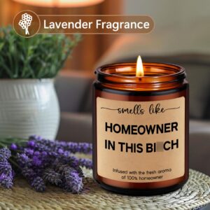 LEADO Scented Candle - Housewarming Gifts, Funny Gifts for New Homeowners - House Warming Gifts New Home, Housewarming Gifts for Women, New Homeowner Gifts - New Apartment, New Home Gifts Ideas