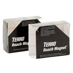 TERRO T256-8 Poison Free Roach Magnet Trap and Killer with Exclusive Pheromone Technology - Kills Ants, Spiders, Scropions, Silverfish, Crickets, and More - 8 Traps