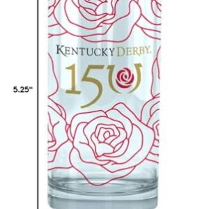 Kentucky Derby 2024 Official Mint Julep Glass (12oz) for the 150th Running of the at Churchill Downs