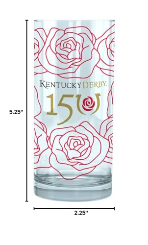 Kentucky Derby 2024 Official Mint Julep Glass (12oz) for the 150th Running of the at Churchill Downs