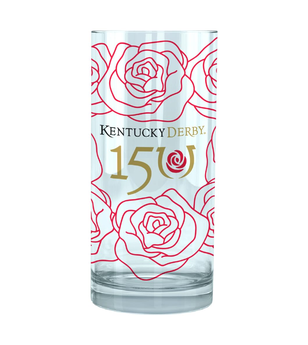 Kentucky Derby 2024 Official Mint Julep Glass (12oz) for the 150th Running of the at Churchill Downs