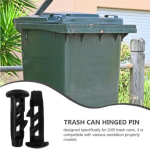 Ciieeo 5pcs Trash Can Latch Trash Can Lid Buckle Trash Can Plug Lid Pin Trash Can Lid Shafts Trash Can Supplies an Fittings Bins Practical Trashcan Bolts Plastic Component Universal