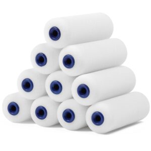 bates- foam paint roller covers, 10 pack, 4 inch, paint roller 4 inch, high density foam roller paint covers, 4 inch paint roller, paint rollers 4 inch, foam paint roller 4 inch foam roller