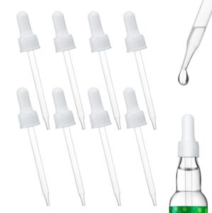 siudangka 8 pack glass dropper compatible with sodastream flavors bubly drops for soda stream accessories