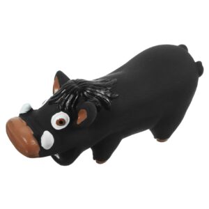 toyvian pig squeaker toy puppy biting toys dog squeaky toy dog toys dog squeeze toys puppy interactive toys latex dog chew toys squeaky toys for small dogs wild boar pig dog