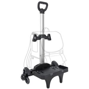 backpack trolley with edge guard 6-wheels rolling dolly cart for backpack,luggage,travel hand truck