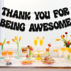 Thank You for Being Awesome Banner We Appreciate You Banner Teacher Employee Appreciation Decorations Job Change Going Away Party Decor Supplies