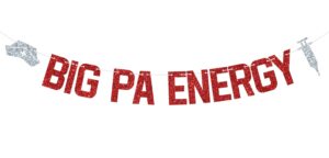 big pa energy banner, congrats pa, future pa, class of 2024 nursing school graduation party decorations supplies