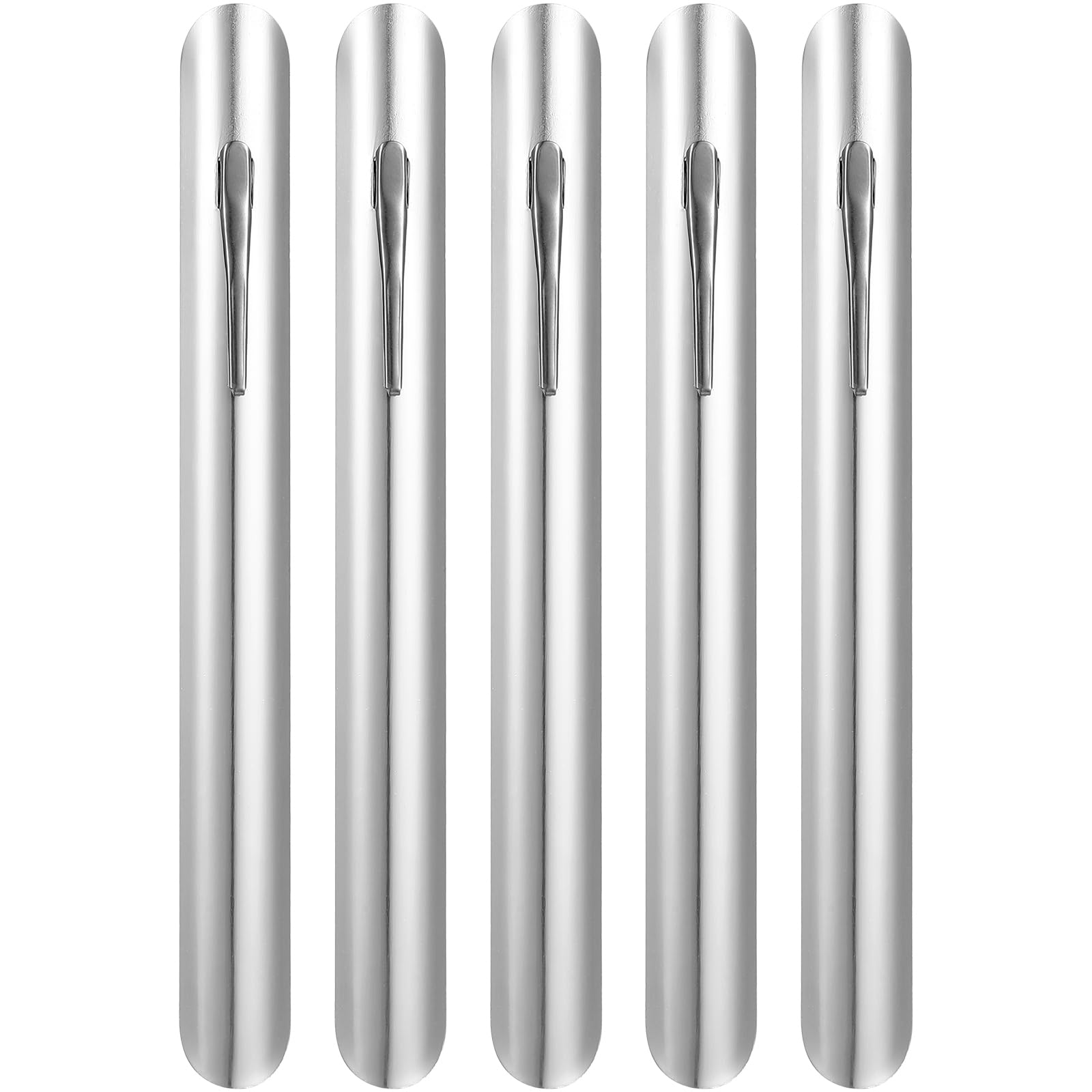 Unomor 5pcs Restaurant Crumb Sweepers, Stainless Steel Crumb Scraper Table Crumb Sweepers Bread Crumber Cleaner Kitchen Crumber Tool for Waiters Waitresses and Servers