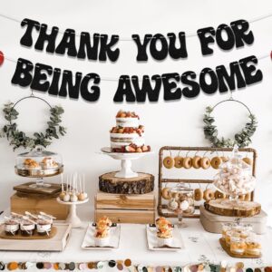 Thank You for Being Awesome Banner We Appreciate You Banner Teacher Employee Appreciation Decorations Job Change Going Away Party Decor Supplies