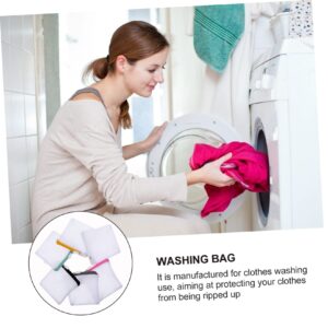 BUGUUYO 6pcs Laundry Bag Mini Washing Machine Bra Underwear Washing Bag Wash Bag Delicates Bag for Washing Machine Laundry Pouch Travel Special Bag Sandwich Mesh Multifunction