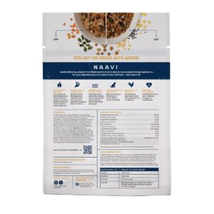 Naavi Slow Roasted Chicken Bowl with Ancient Grains, Vegetables & Fruits, Formulated to Support Gut & Immune Health in Adult Dogs - 6oz (2pack)