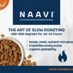 Naavi Slow Roasted Beef Bowl with Ancient Grains, Vegetables & Fruits, Premium Dog Food Topper for Adult Dogs - 6oz (2pack)