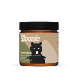 boosie organic prebiotic powder for dogs and cats - gut health and immunity support - 100% natural without additives or preservatives - pet nutrition