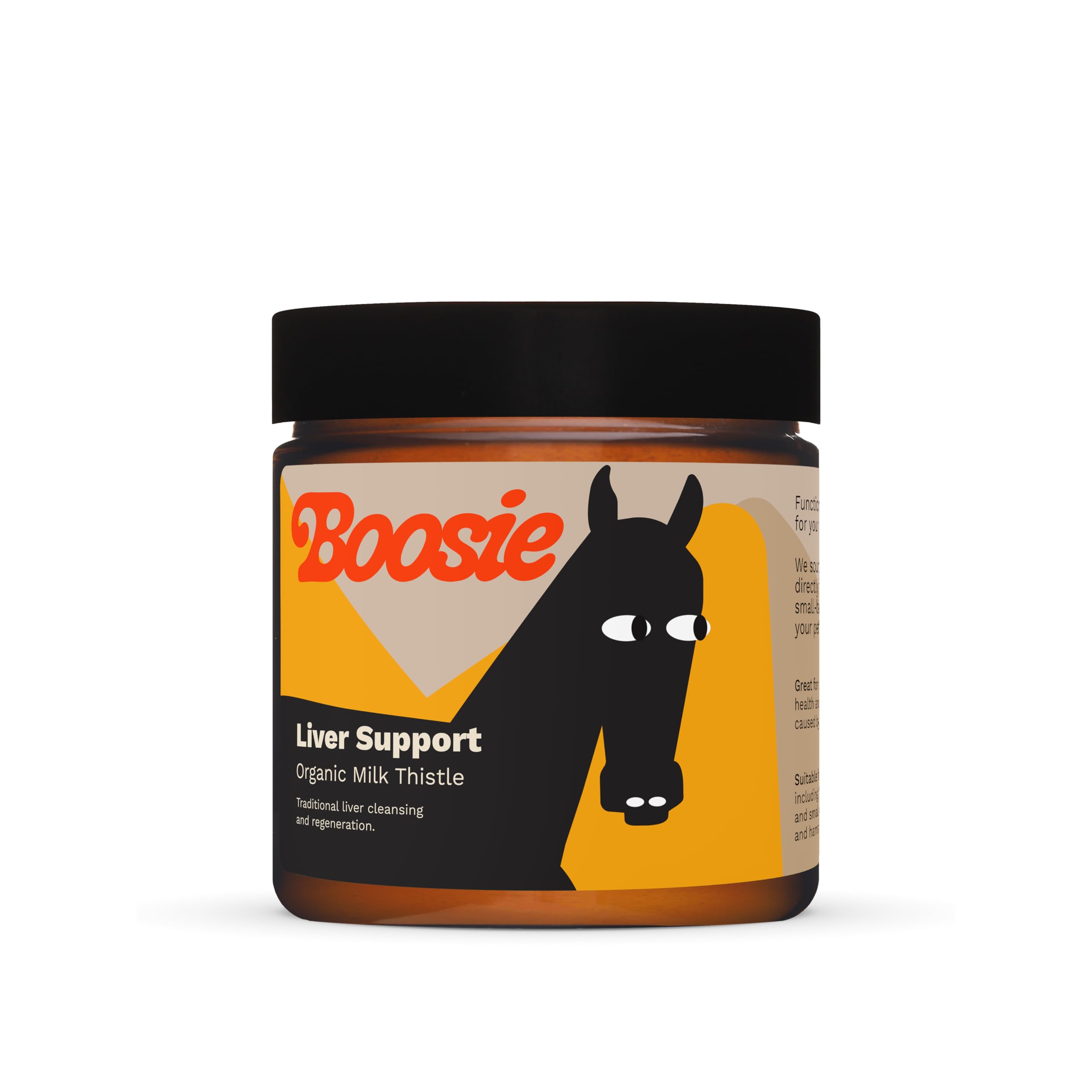 Boosie Organic Milk Thistle Powder for Dogs and Cats - Supports Liver Function and Immune System - Antioxidant - Rich in Silymarin - 100% Natural Without Additives or Preservatives - Pet Nutrition