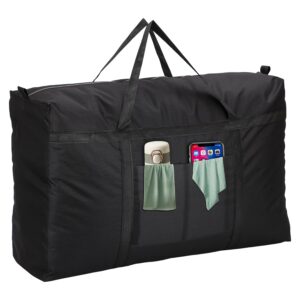 127l-34 gallon multipurpose extra large storage bags,heavy duty moving bags,totes moving boxes supplies for college,christmas tree bag,duffle bags for travel for space saving moving storage