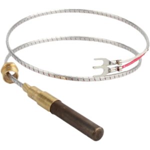 fugedox 24" 750mv thermopile generators 750 millivolt thermopile replacement part number r1054,7533113, 1950-001, 071515, 53374 for heat glo heatilator,fireplace thermopile replacement fireplace