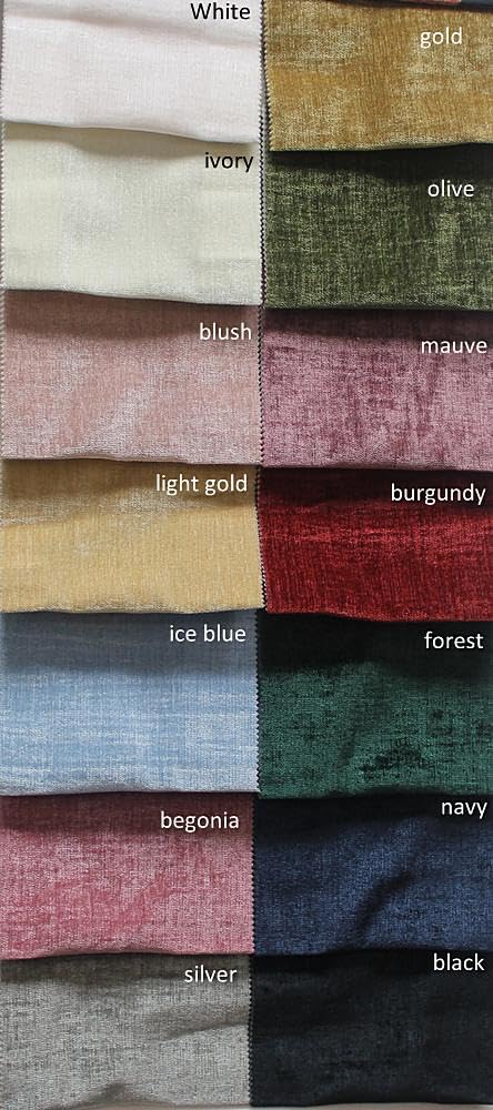 Mauve Chenille Soft Velvet Fabric, 118 Inch. in Width, Ideal Material for Upholstery Coaches and Chairs, Drapery, Pillows, Slipcovers, Tablecloths, Sewing, Arts & Crafts Etc - Sample/Swatch