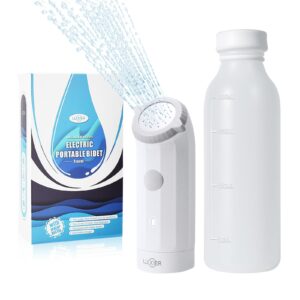 travel bidet portable handheld bidet electric mini toilet bidet sprayer suitable for women/men, personal cleansing,soothing postpartum,hemorrhoid and perineal care,camping cleaning,baby elderly care