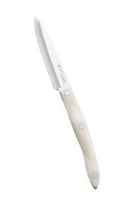 cutco 4720 4" gourmet paring knife with pearl (white) handle