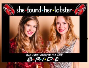 bridal shower bachelorette photo booth props decorations friend themed photo booth props she found her lobster bachelorette party supplies bridal shower