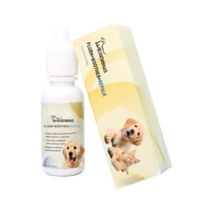 hcirjhieeye drops for dogs, dog eye infection treatment, superior comfort long，lasting relief fewer application needed, used to clean tear stains, remove eye stains, and relieve dryness, 20mi