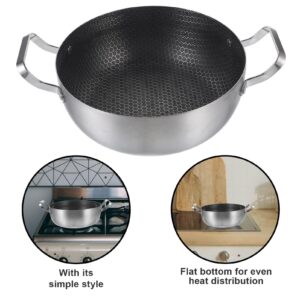 Honeycomb Non-stick Hotpot Honeycomb Frying Pan Honeycomb Skillet Honeycomb Pans Nonstick Stainless Steel Frying Pan Non Stick Frying Pan Stainless Steel Non Stick Egg Pan Fry Pan