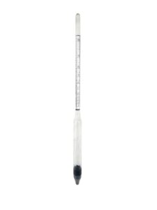 alcohol hydrometer 0-100% pack of 2