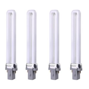 4 replacement bulb for veyofly fly trap indoor compatible with model vf02. (device not included)