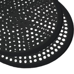 jersvimc 2pcs satinless steel shower drain hair cacher with silica gel, black shower drain strainer bath shower drain cover - 4.75"(120mm) hair stopper floor drain protector