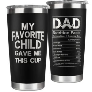 katladiz gifts for dad from daughter, son - dad gifts - christmas gifts for dad, dad christmas gifts, birthday gifts for dad, fathers day gift for dad - new dad gifts - 20 oz tumbler