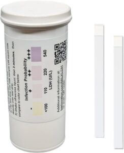 cow milk ldh test strips for mastitis detection [vial of 50 tests]