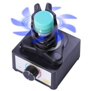 gunddiyclub mini vortex mixer, diy/gundam model paint shaker, hands-free, 300~2400rpm, three-stage speed mix, suitable 10-100ml shaker, for paint, nail polish, lab, paints acrylic, eyelash adhesives