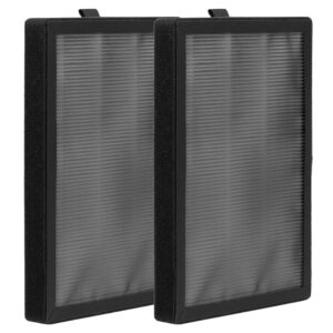 kf250 filter replacement,compatible with kenmore kf250 1200e series air purifier pm2010, 3-in-1 h13 true hepa replacement filter,part no. kf250,2-pack