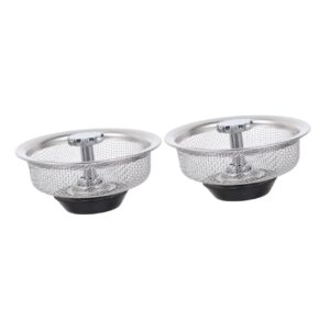 homoyoyo 2pcs sink strainer kitchen sink basket sink sink hair catcher kitchen sink food catcher bathtub drain stopper sink stopper strainer filter drain basket