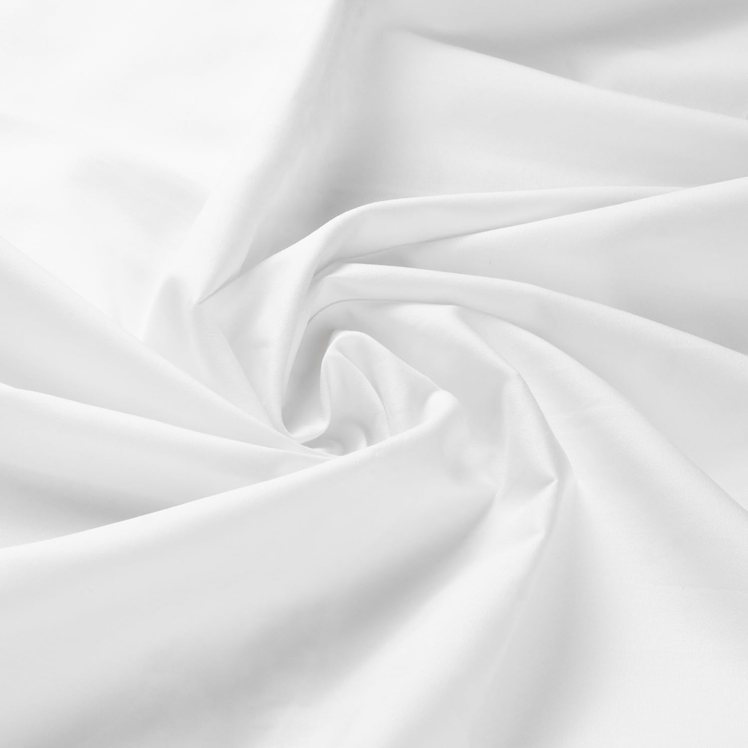 2 Yard White Cotton Fabric by The Yard 57 Inch Wide 125 GSM Light Weight Broadcloth