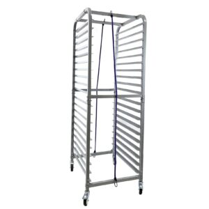 stuffygreenus 20-tier sheet pan rack, bun pan rack, aluminum bakery rack, home commercial kitchen bakery cooling rack, 4 wheels