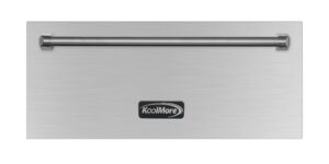 koolmore 30 in. built-in residential warming drawer with three compartments in stainless-steel (km-rwd-30ss)