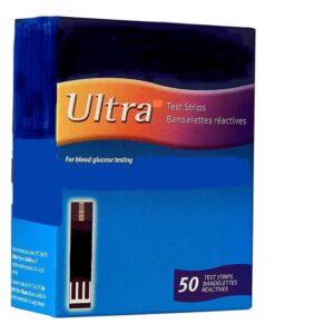 strips only for ultra glucometer 50 count