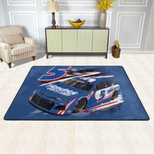 ingke kyle larson 5 luxury rug for bedroom living room, area rubber backing non slip mat, painting