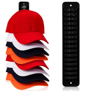 magtsmei hat organizer for baseball caps, 1 pack hat rack adhesive hat hooks for wall hold up to 16 hats, hat storage display hat hanger holder for door closet, patent pending