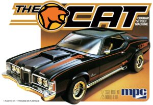 mpc 1973 mercury cougar the cat 1:25 scale model kit