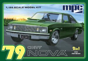 mpc 1979 chevy nova 1:25 scale model kit