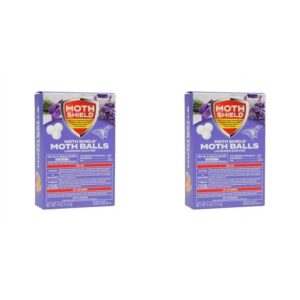 moth balls for rodents carpet beetles - pantry moth traps - kills clothes moth repellent closet clothes protector indoor - lavender 2pack