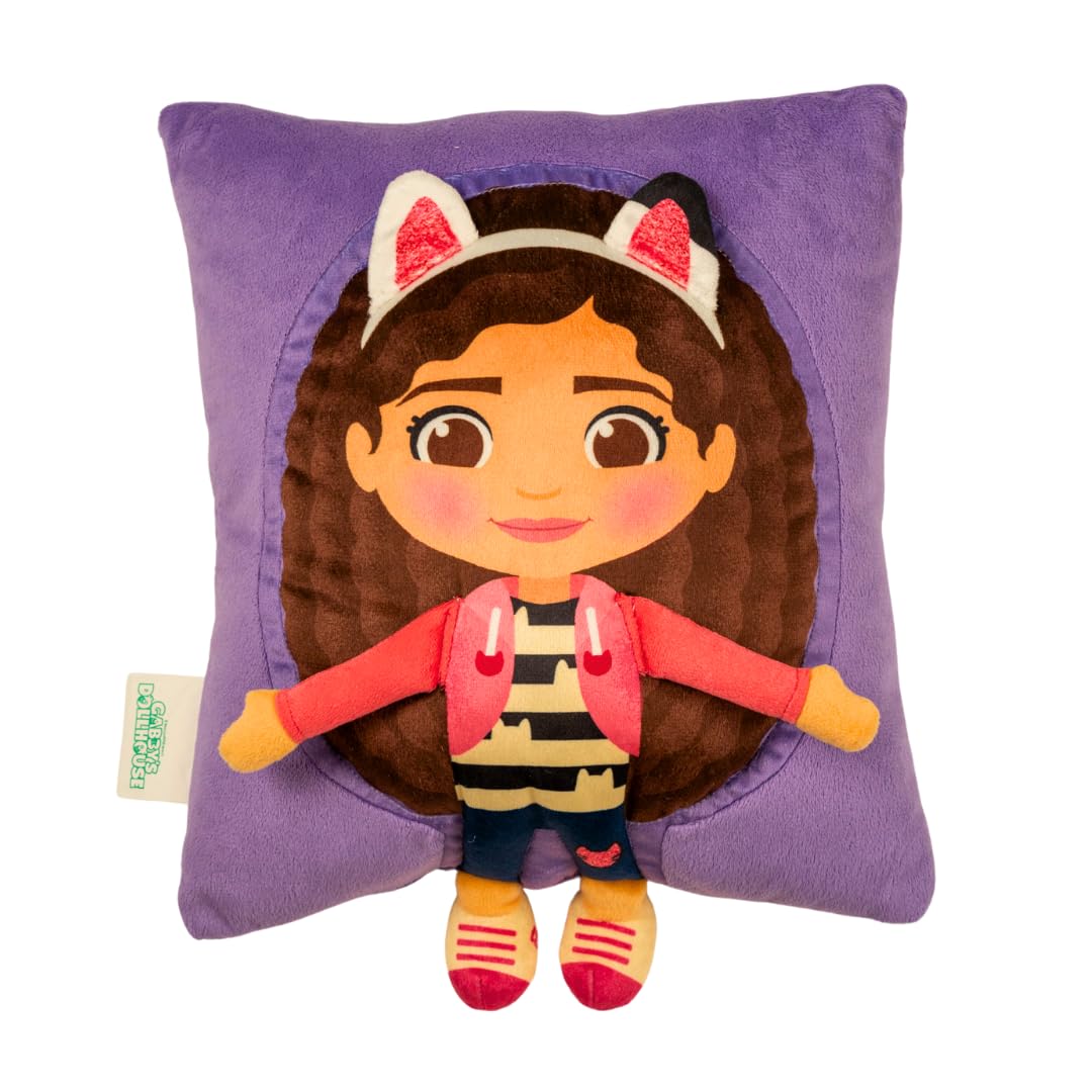 Franco DreamWorks Gabby's Dollhouse Kids Super Plush Cozy Snuggle (TM) Pillow (100% Officially Licensed Product)