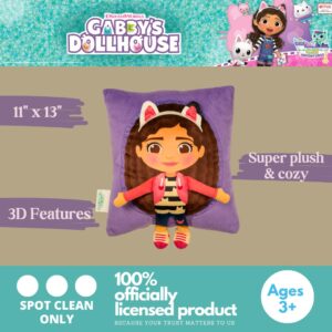 Franco DreamWorks Gabby's Dollhouse Kids Super Plush Cozy Snuggle (TM) Pillow (100% Officially Licensed Product)